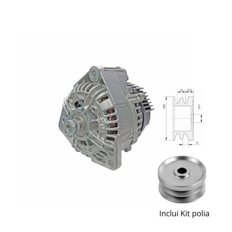 Alternador 24V 150A compatível 0124655510 (com kit polia 2V) Ar-Cond ...